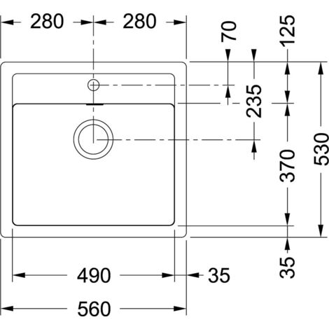 Franke Sets - Küchenset T102, Tectonite-Spüle SID 610 und Armatur FP ...
