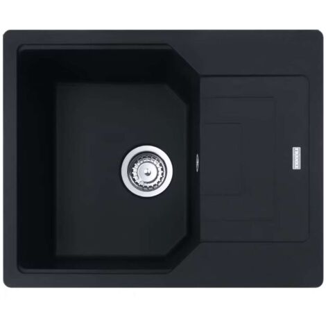 Franke Urban - Fragranit Küchenspüle UBG 611-62, 62x50 cm, schwarz matt ...