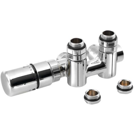 Sapho Twin Combi - Thermostatisches Ventilanschluss-Set ...