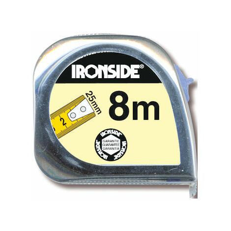 FLEXOMETER ABS/CHROM MIT BREMSE 8 M X 25 MM - 150207