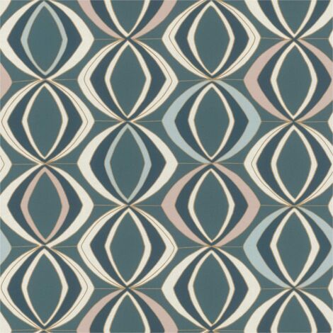 Vliestapete 791877 Tapete Modern 53 x 1005 cm Rasch Selection Blau