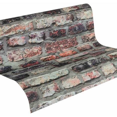 A.S. Creation Elements 362811 Vliestapete Steinoptik 0.53 m x 10.05 m Braun