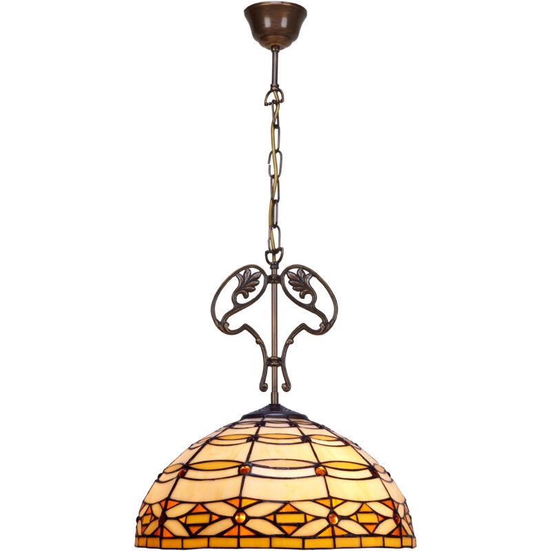 Lampe à suspension de plafond de plus grand diamètre 40 cm avec chaîne ...