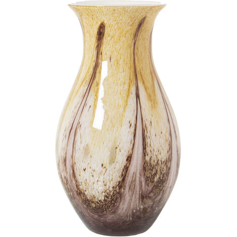 Vase En Verre 37 Cm Sable °20X37 Cm