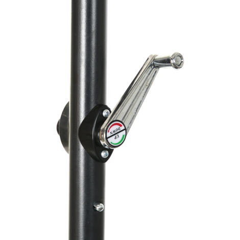 Parasol Polyester 300X300X250 180 Gsm, Inclinaison