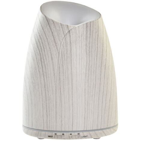 Diffuseur De Parfum Led Abs 15X15X21 500 Ml Blanc