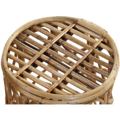 Table Auxiliaire Set 3 Osier 38X38X43,4 Naturel