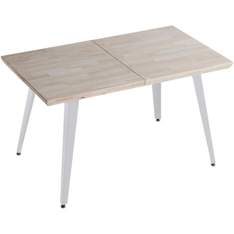 Table à manger extensible Berg 140 - 180 - 220 X 80 cm Chêne Nordique ...
