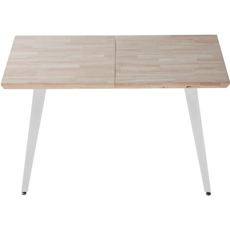 Table à manger extensible Berg 140 - 180 - 220 X 80 cm Chêne Nordique ...