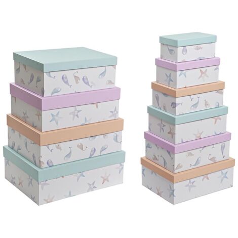 KARTON MIT 10 KARTONS 43,5X33,5X15,5 BLAUER KARTON Material Farbe LILA ...