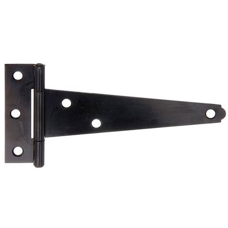 Penture anglaise légère 125 x 22,5 x 70mm noir - Alberts