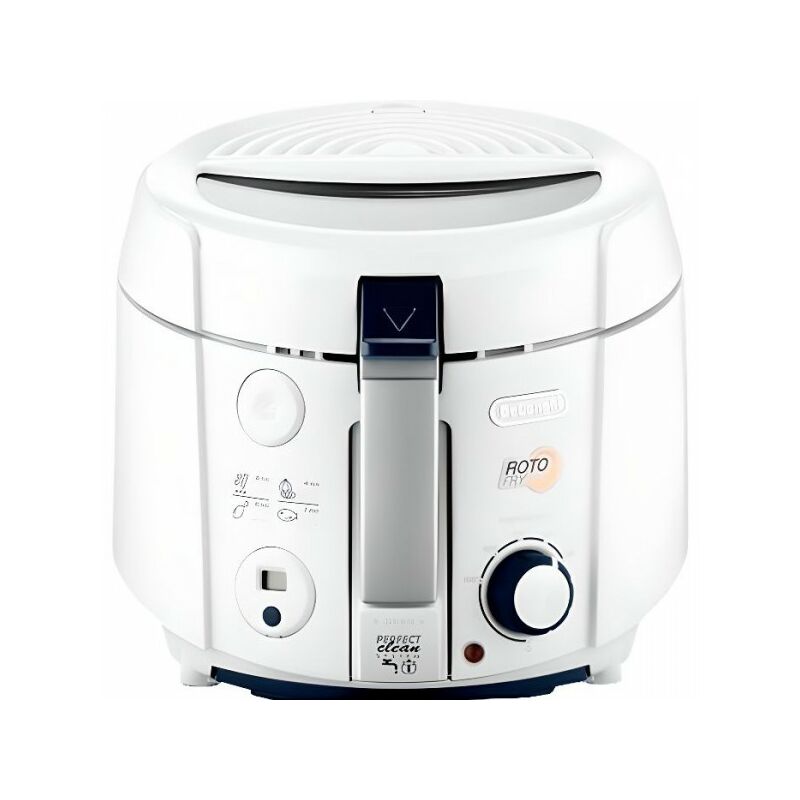 Friteuse Electrique DELONGHI F38436 classique RotoFry - Blanc