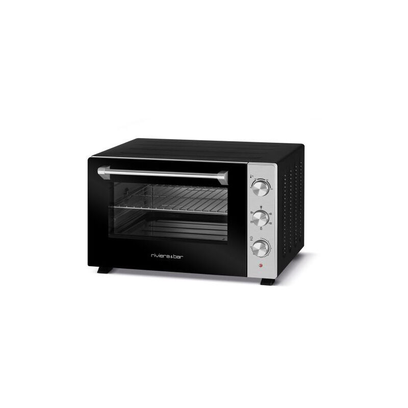 Four compact posable Riviera et Bar QFR460 1800 W Noir et Argent
