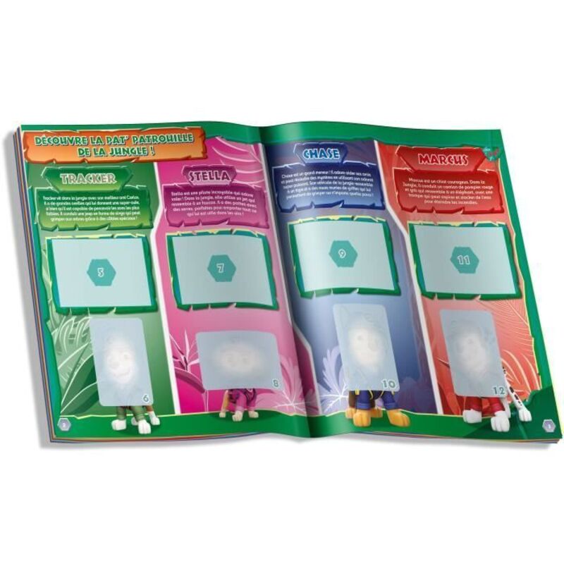 Album - PANINI - La Pat' Patrouille Mission Jungle - 184 stickers