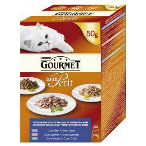 Aliments pour chat Purina Monpetit (6 x 50 g)