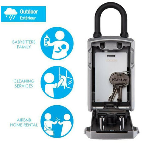 MASTER LOCK Boîte a Clé Connectée - Bluetooth ou Combinaison - A Anse