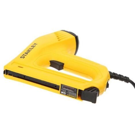 Agrafeuse électrique STANLEY - 6-TRE550 avec câble de 2,5 m pour agrafe ...
