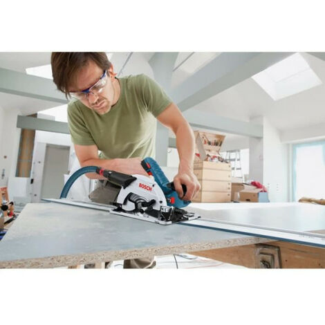 Scie circulaire Bosch Professional GKS 55+ G - 0601682003 - 1200 W - 5000 tours/min - 165 mm