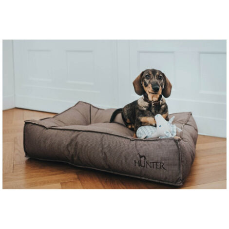 Lit pour chiens Hunter Lancaster Marron (120 x 90 cm)