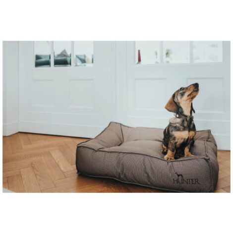 Lit pour chiens Hunter Lancaster Marron (120 x 90 cm)