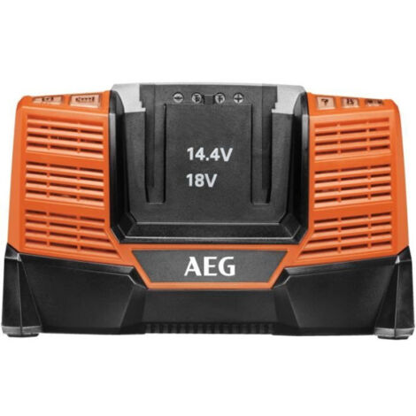 AEG - Chargeur GBS NiCD / NIMH / LI-ION a glissiere 14,4V/18V, pour batteries 18V de 1,5 a 12 ...