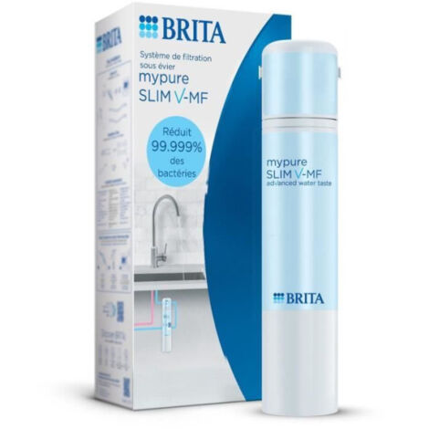 Systeme filtration a eau BRITA - MyPure Slim - Jusqu'a 1 an d'eau filtrée