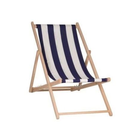 Transat JARDIN PRIVE Chilienne Cancale - Toile fixe - Bleu
