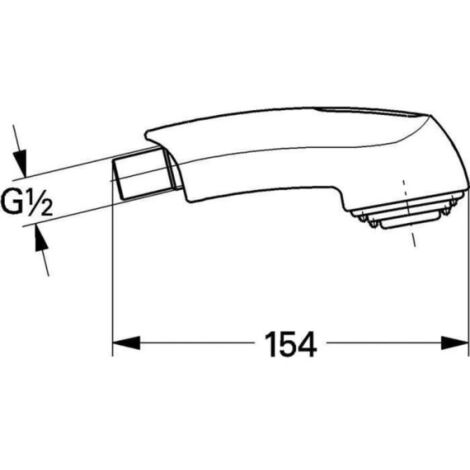 Douchette extractible pour mitigeur évier - GROHE - 46312-IE0