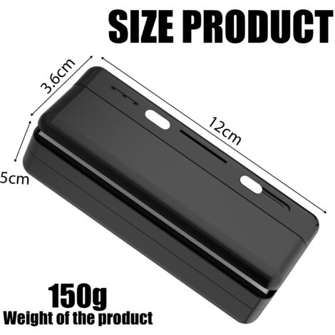 Mini scelleuse de sacs en aluminium, rechargeable par USB, avec 3 sacs ...