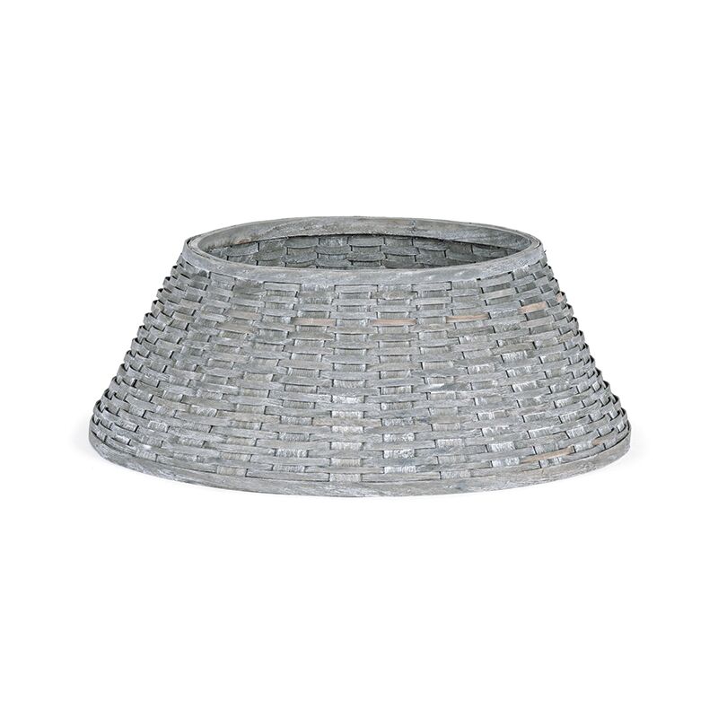 Copri base albero di Natale grigio 78 cm