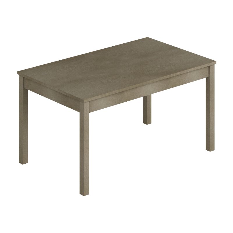 Tavolo da pranzo allungabile colore Argilla H77x120x80cm