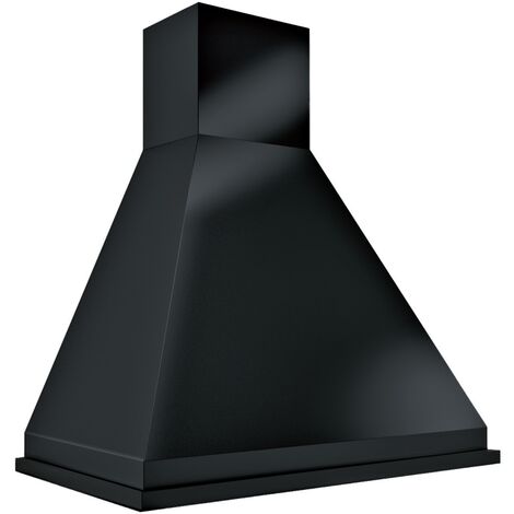 Cappa aspirante BISTROT in acciaio inox brunito cm 90