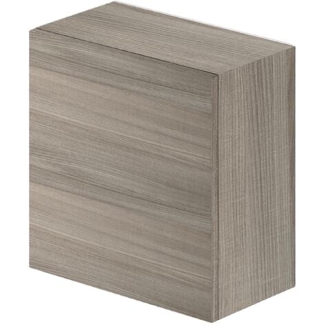 Pensile 4 vani con anta colore Olmo H60x60x30cm