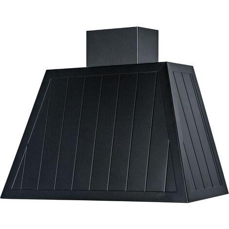 Cappa aspirante GARAGE METAL in acciaio inox brunito cm 80