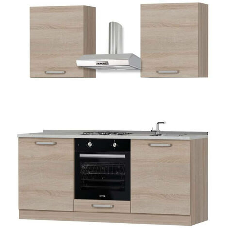 Cucina Krant rovere 180 centimetri con elettrodomestici