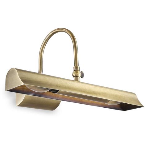 Lampada da parete brunito L 350 x H 180 x P 180 mm