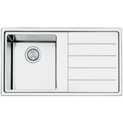 Lavello inox 86x50 cm