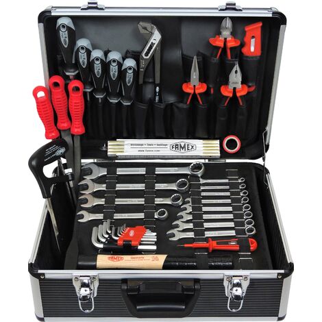 FAMEX Malette à Outils - Coffret d'outillage - multi-outils, 749-94