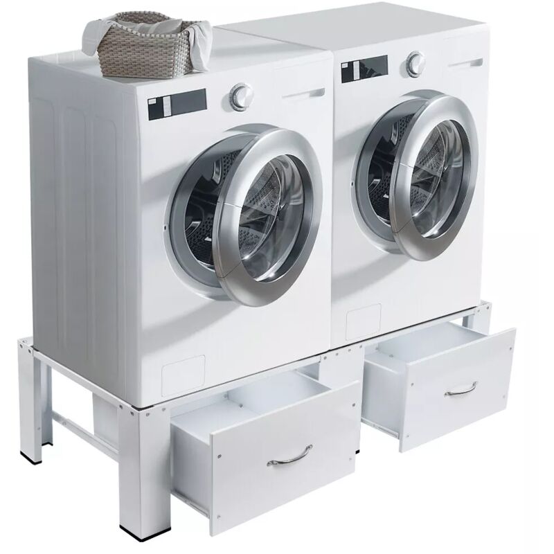 Elegantes Doppel Untergestell Fã¼r Waschmaschine Und Trockner Ebenbild