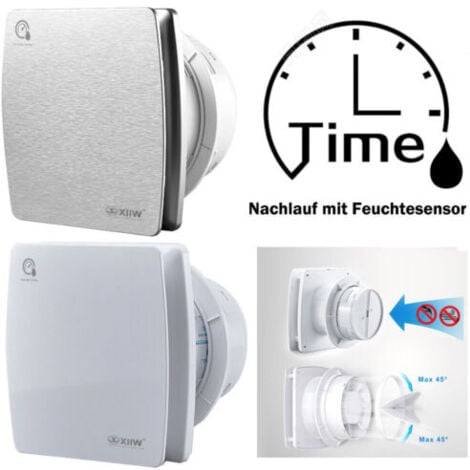Badlüfter Küche WC Wandlüfter Ventilator Mit Rückflussleitblech, Ultra ...