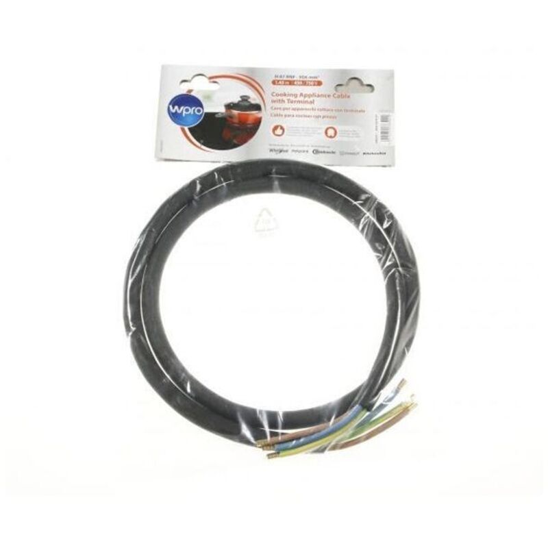 Cable Ho7 Rnf 3g6 Sans Prise Cuisson 484010678187 Pour TABLE DE CUISSON