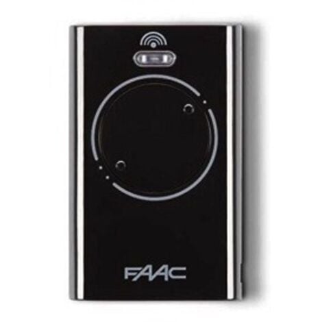 Télécommande FAAC XT2 433 SLH BLACK 7870071