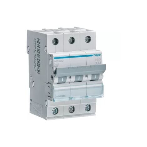Hager LS-Schalter 3 polig 6kA C-32A 3M MCN332