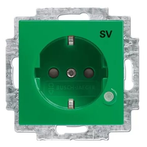 Busch-Jaeger 20 EUCBL-13-914 SCHUKO® Steckdosen-Einsatz mit LED ...