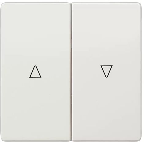 Siemens DELTA style, titanweiß Wippe mit Jalousiesymbolen für ...