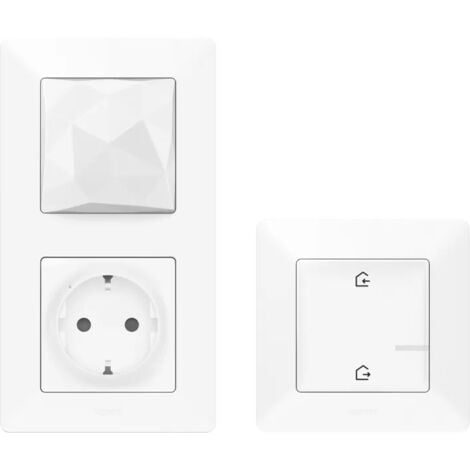 Legrand Valena Life with Netatmo Starterpaket (Gateway + Master-Switch) Farbe Ultraweiss 752196