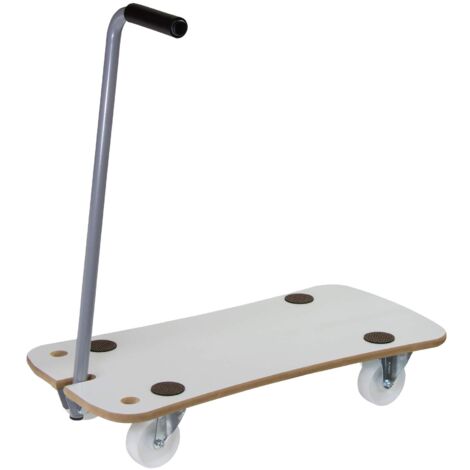 WAGNER Carrello da trasporto MM 1389 I 79 x 39 cm I timone pieghevole ...
