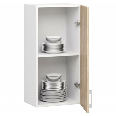 ASTRA - Mueble alto de cocina de estilo moderno - 40x72x30.5 - 1 puerta