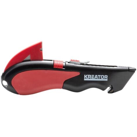 Cutter con 4 lame a ritrazione automatica