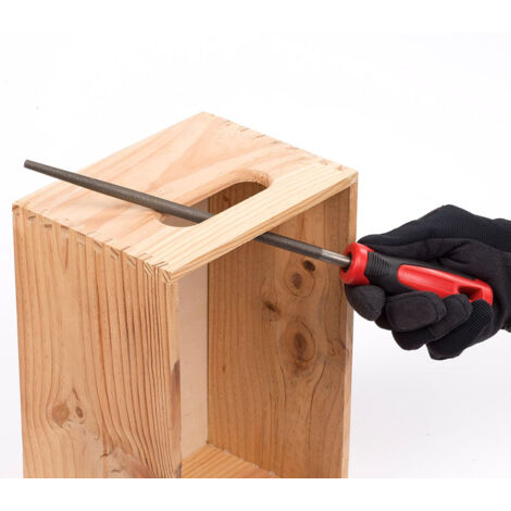Lima rotonda in legno 200mm Kreator